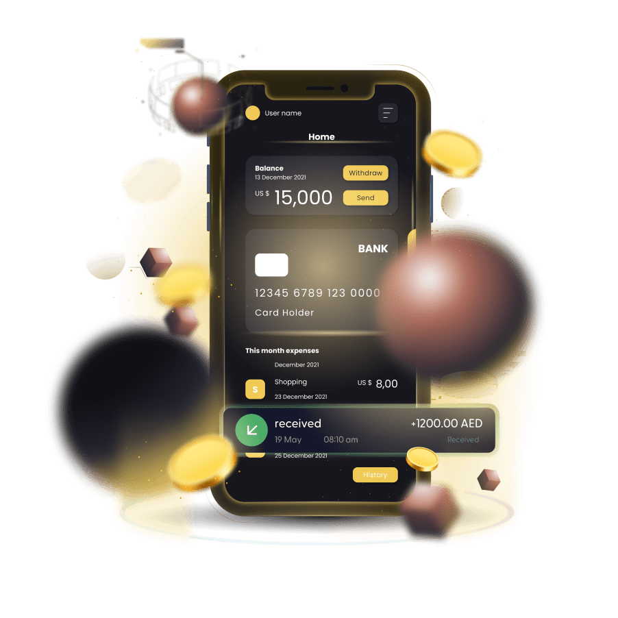 AXIR Wallet - Homepage